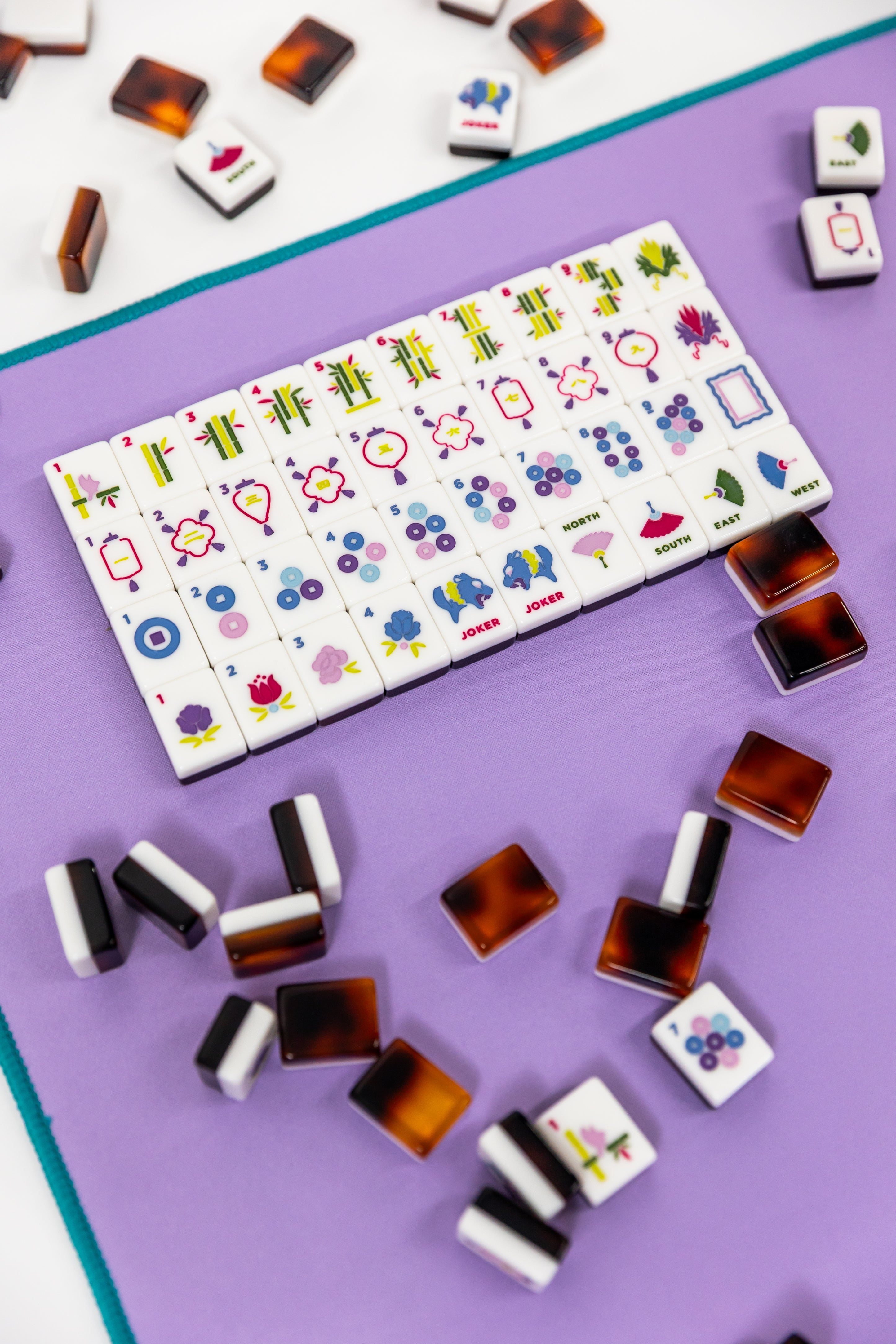 Classic Tortoise Shell Travel Tile Set – Bam Bird Boutique