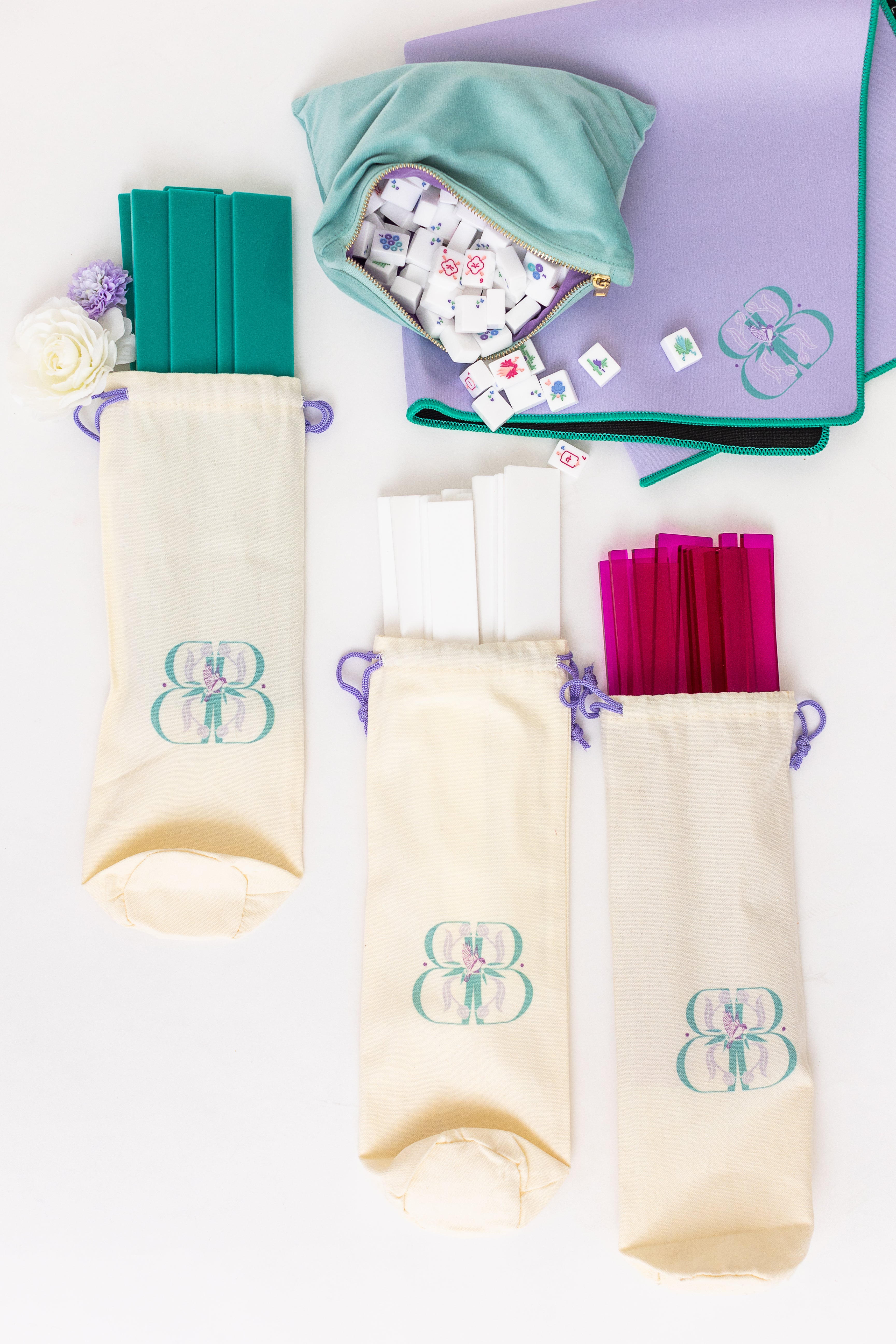 Mahjong Tiles – Bam Bird Boutique