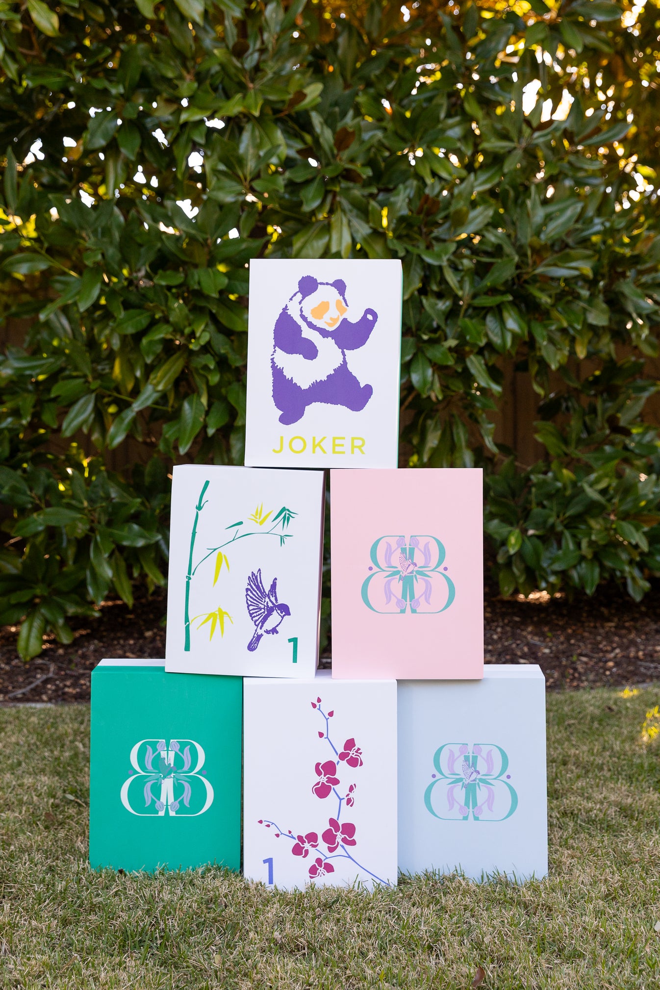 Giant Mahjong Tiles (set of 3 for decor) – Bam Bird Boutique