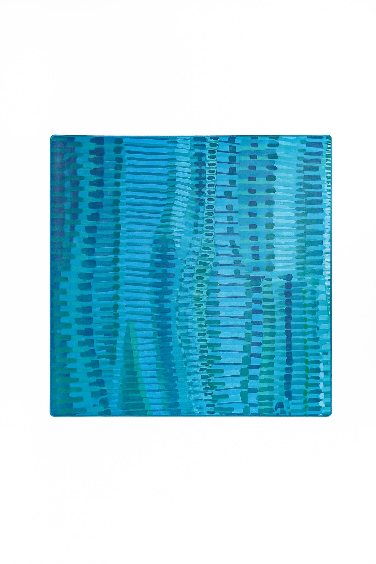 Blue Abstract Neoprene Mahjong Mat – Bam Bird Boutique