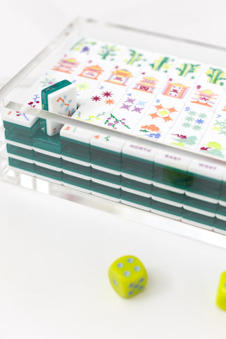 East Meets West Mahjong Tile Set – Bam Bird Boutique